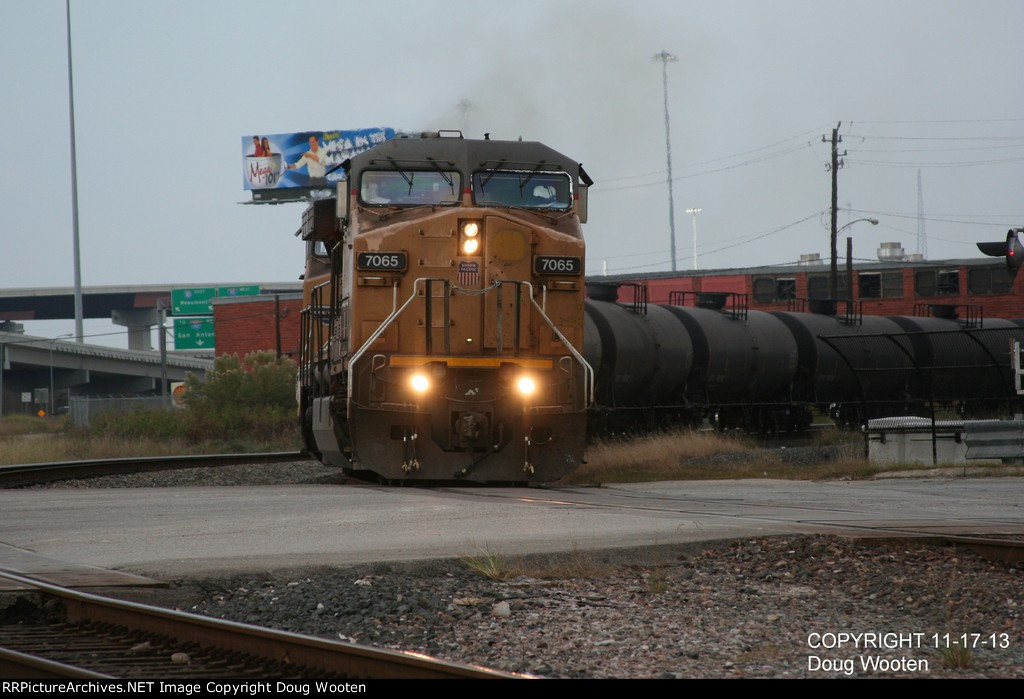 Southbound Oil Train